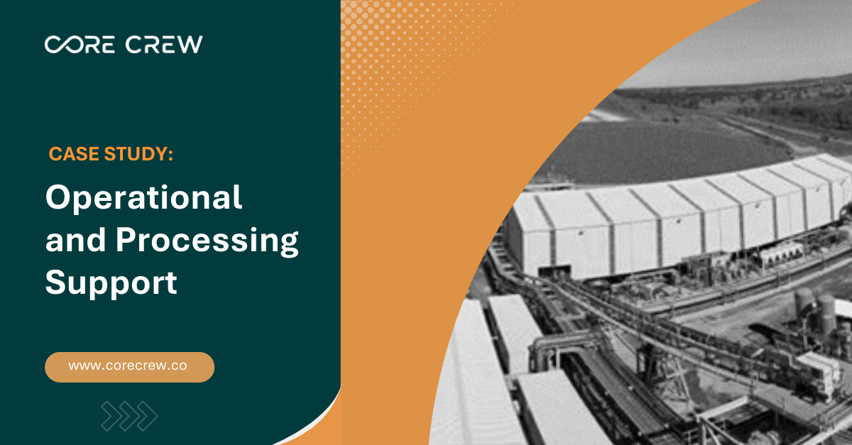 OPERATIONAL AND PROCESSING SUPPORT - Core Crew